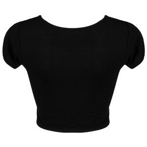 Tops | Nwt Skeleton Hand Print Crop Top | Poshmark